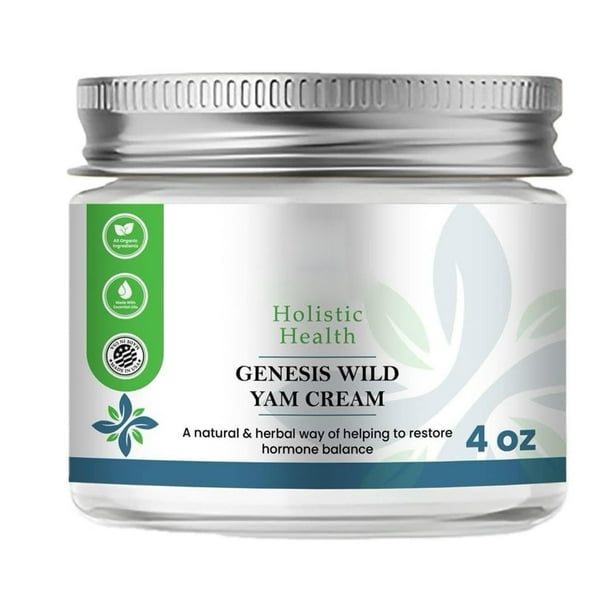 Crema de ñame silvestre orgánica para el equilibrio hormonal, crema de ...