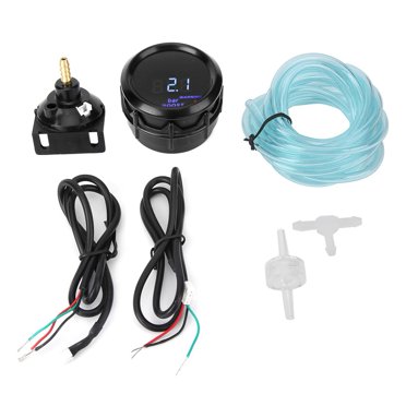 GlowShift | White 7 Color Series 20 PSI Boost Gauge for Cars and Trucks ...