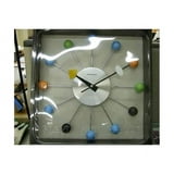 George Nelson Piccolo Ball 13 in. Wall Clock - Walmart.com