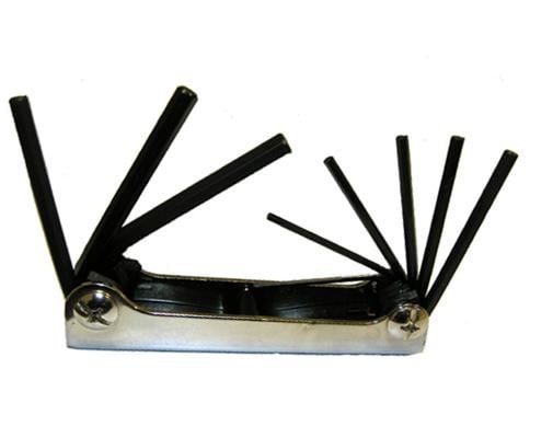 Hex-Key Sets 7 piece torx (star) T10, T15, T20, T25, T27,T30, T40 ...