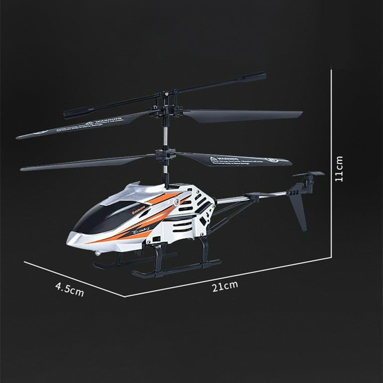 Silver Flying Helicopter Toys