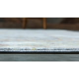 Unique Loom Austin Collection Area Rug - Tremolo (8' Square Light Blue ...