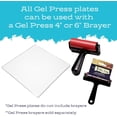 Gel Press PolyGel Durable and Reusable Gel Plate 12"X12 - Walmart.com