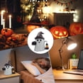 2PCS Halloween Decorations Cute Ghost Figurines with Solar Lantern ...