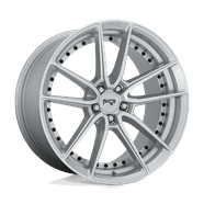 Niche 1PC Aluminum Rim M124 MILAN 18X8in Gloss Black Brushed Finish ...