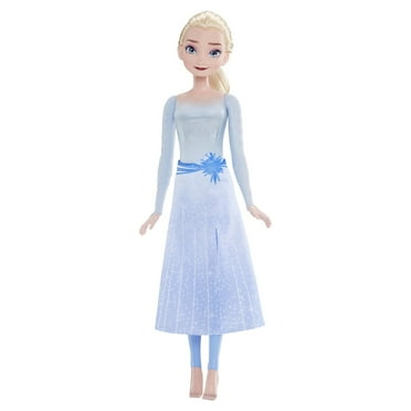Disney Frozen 2 Elsa Fashion Doll With Long Blonde Hair, Blue Outfit ...