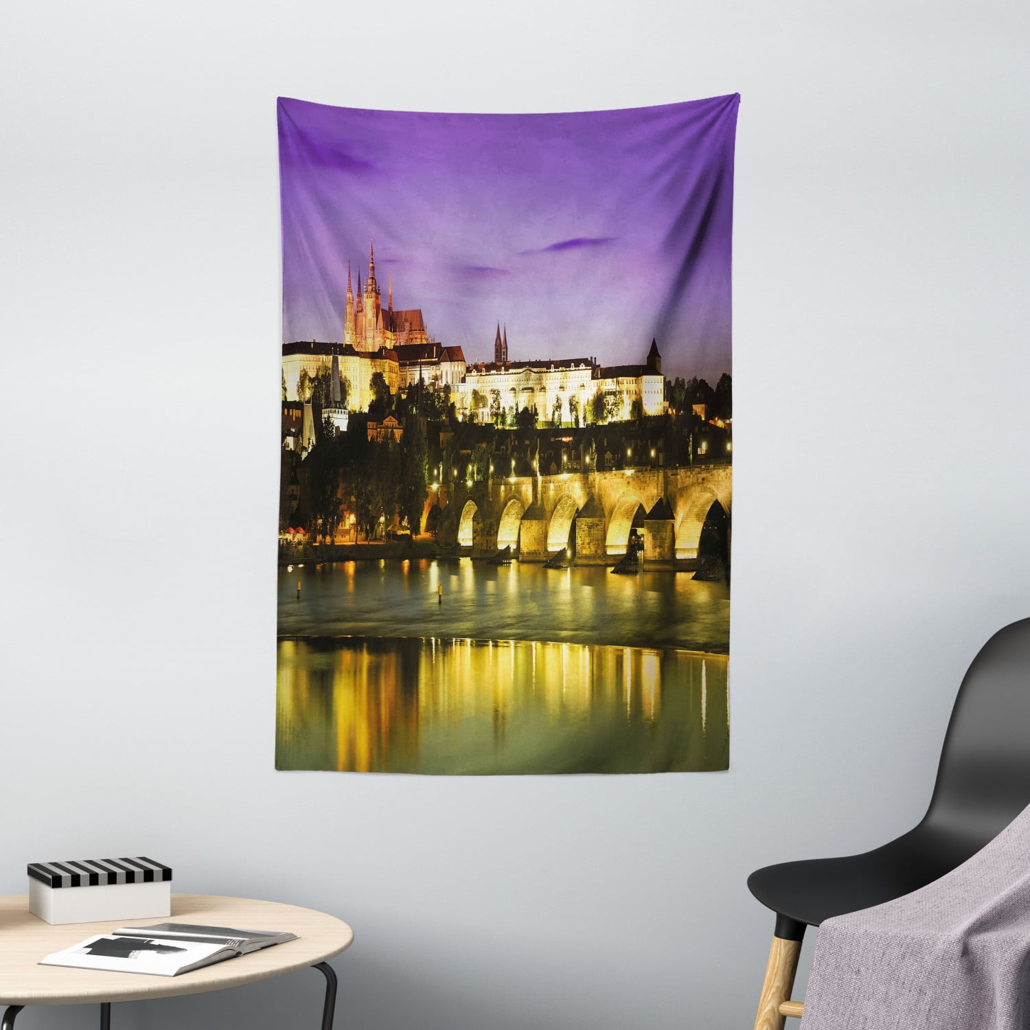 Travel Tapestry, Charles Bridge Prague Czech Republic European Famous ...
