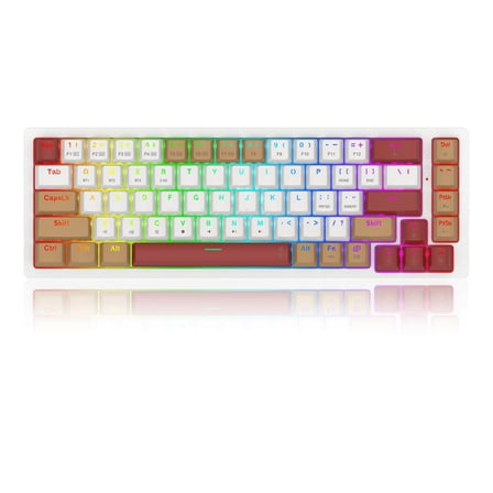 Redragon, Wireless Mechanical Keyboard, K530 Pro Draconic, 60% Compact ...