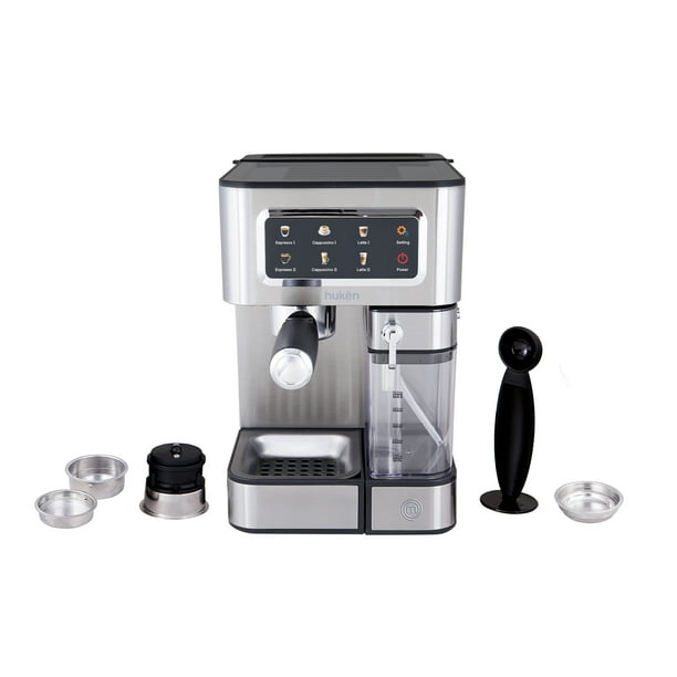 Máquina de Espresso Automática con Tanque de Leche Masterchef by Hukën ...