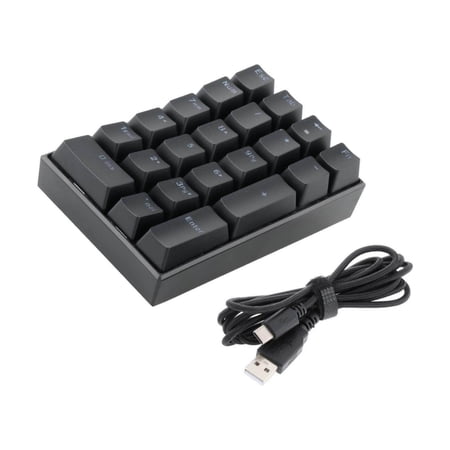 K23 Mini Numpad LED Backlit Numeric Keypad Keypad Mini Programable USB ...
