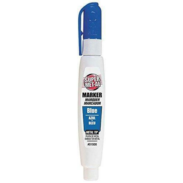 Super Met-Al 1296-1500 Squeeze Action Blue Paint Marker - Walmart.com