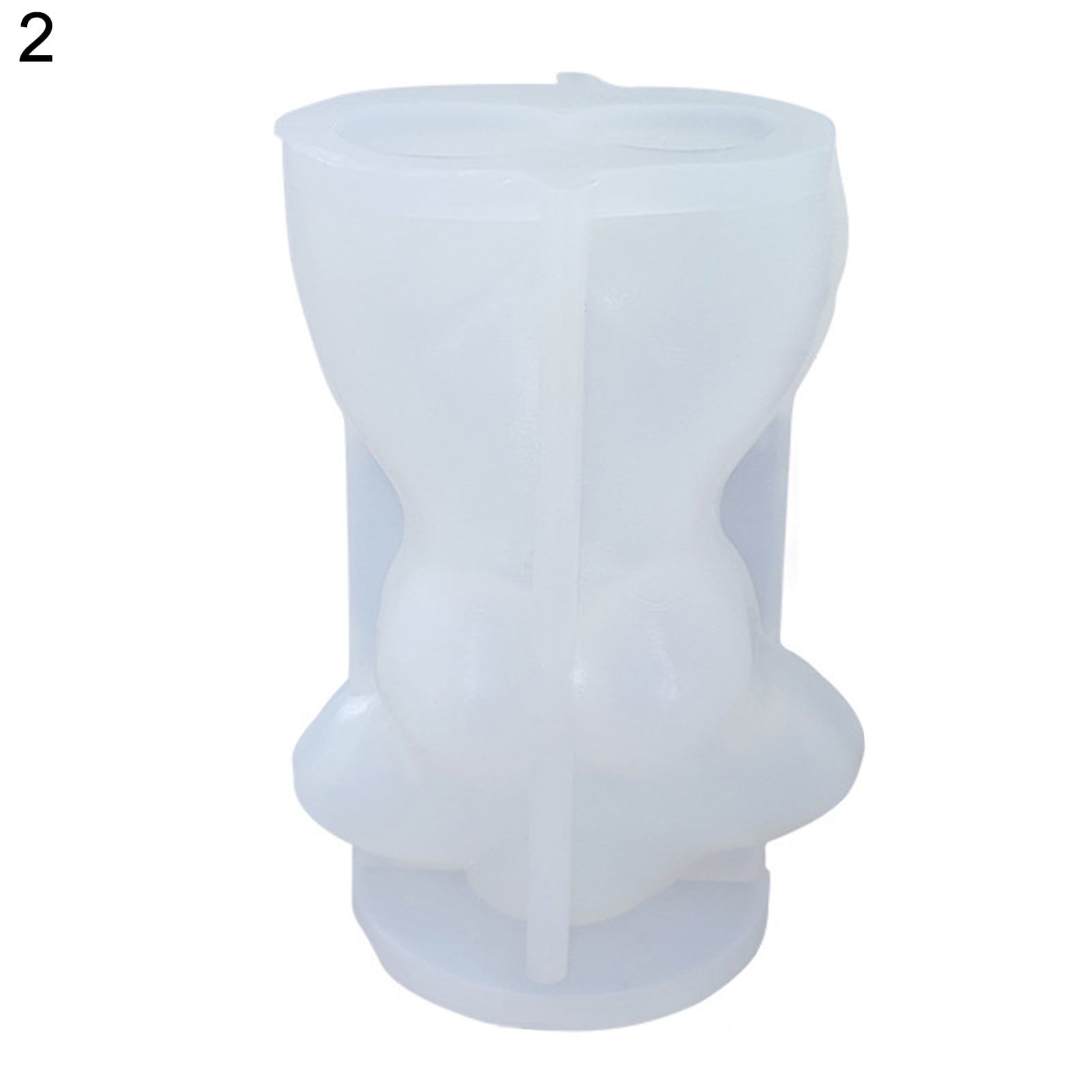 Yoone Human Body Shape Candle Mold High Temperature Resistance Silicone ...