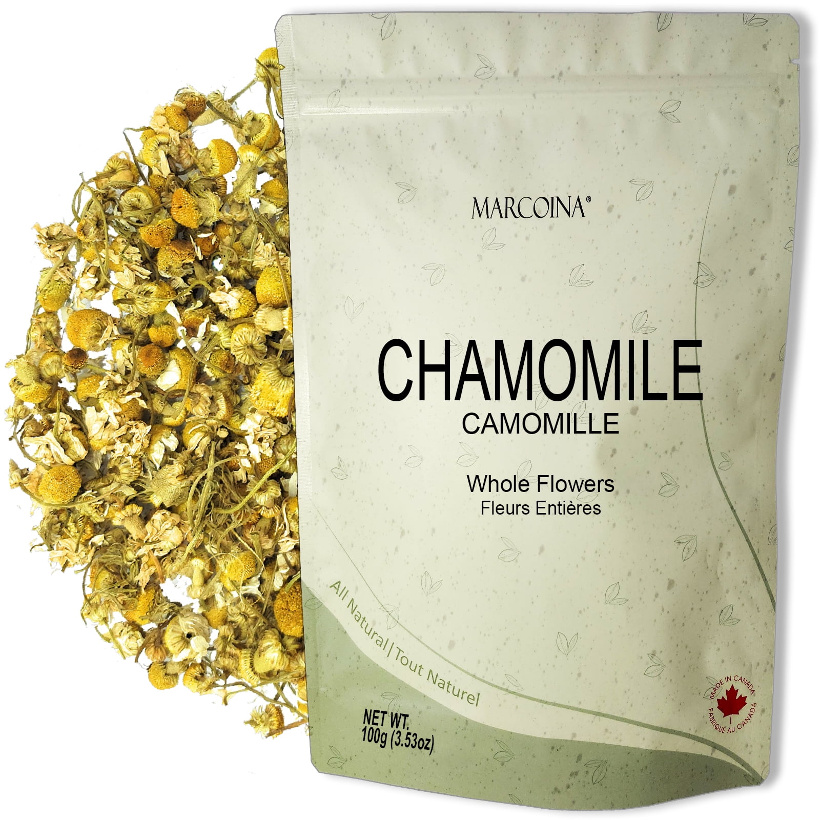 Click here for Chamomile Herbal Tea 100g By Marcoina - Pure Loose... prices