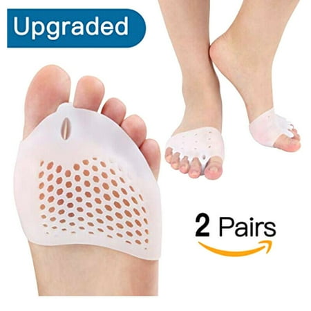 2 pairs of silicone toe separators, toe separators, hammer toe pads ...