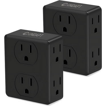 BIBABLYKE Single Socket Spacer Electrical Outlet Box Extender Single ...