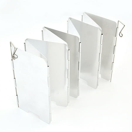 Redempat 9 Pieces Stove Windshield Keep for Heat Saving on Fuel Oven ...