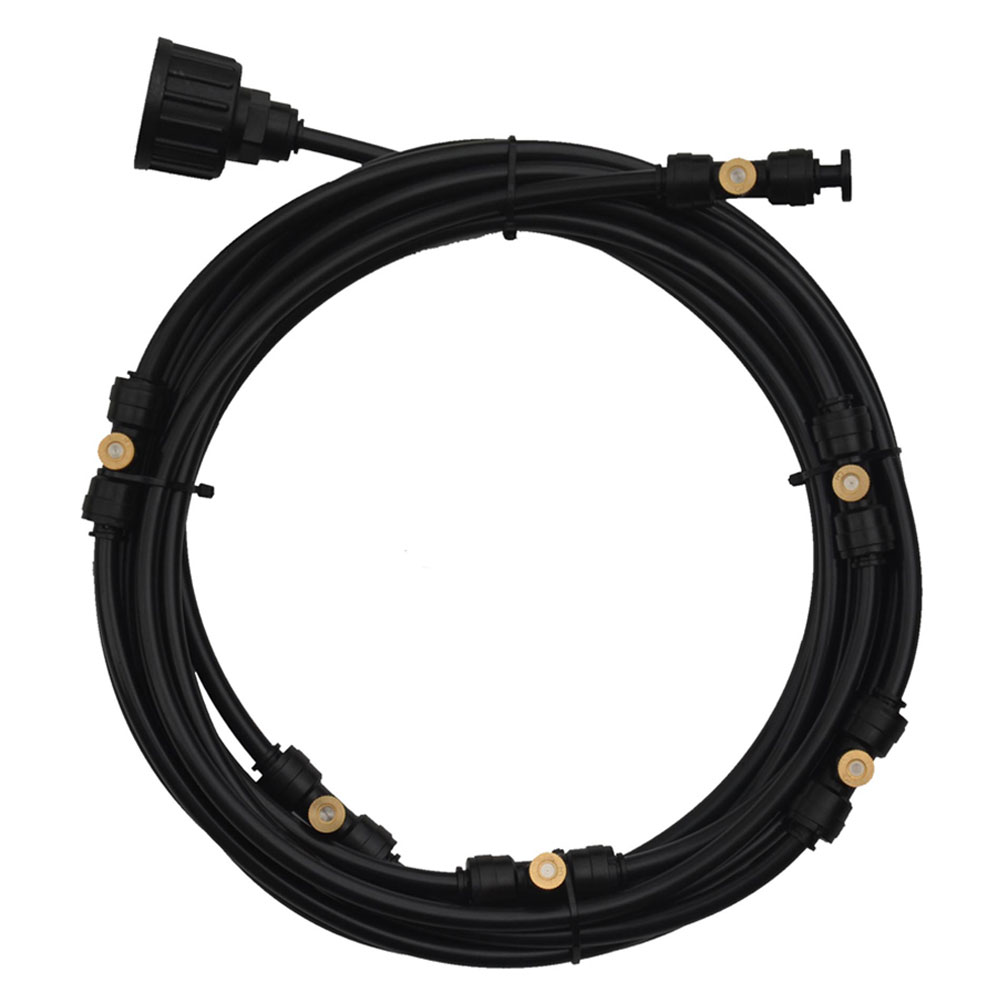 Buy Boc 12 Nozzles Garden Patio Mist Coolant System Water Sprinkler ...