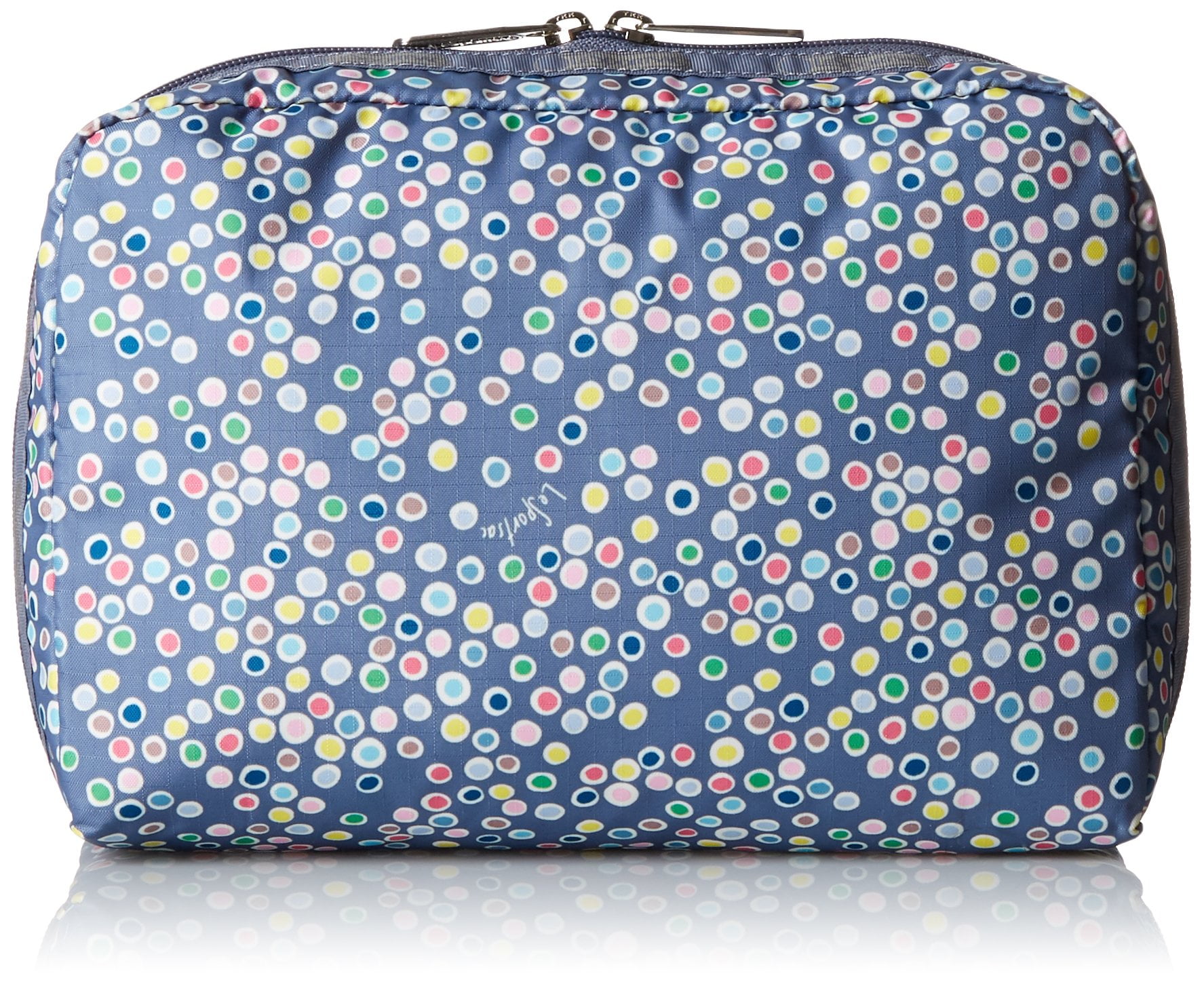 LeSportsac Classic Extra Large Rectangular Cosmetic Case (Bubble Tea ...