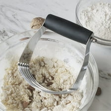 Stainless Steel Pastry Blender Cutter and Bench Scraper Set, Efficient ...