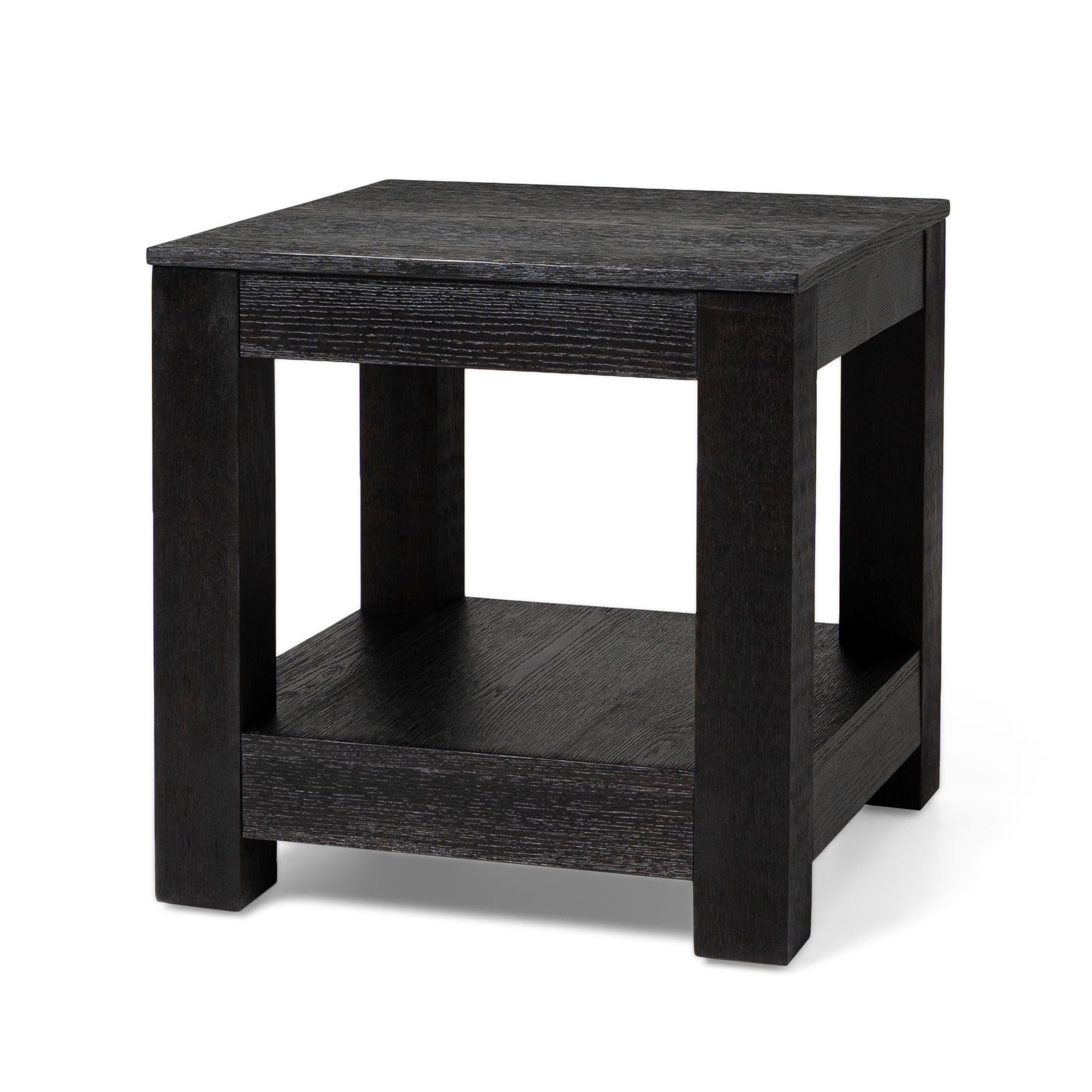 Click here for Maven Lane Paulo Wooden Side Table In Weathered Bl... prices