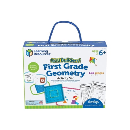 Learning Resources Skill Builders! - First Grade Geometry Activity Set ...