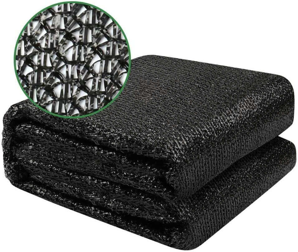30%Sunblock Shade Cloth UV Resistant Fabric for Plant Greenhouse10x20ft ...