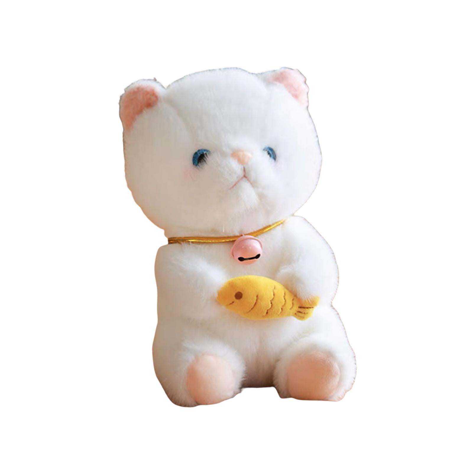 10 inch Plush Kitty Animal Doll Figures Soft Adorable Sleeping Cat ...