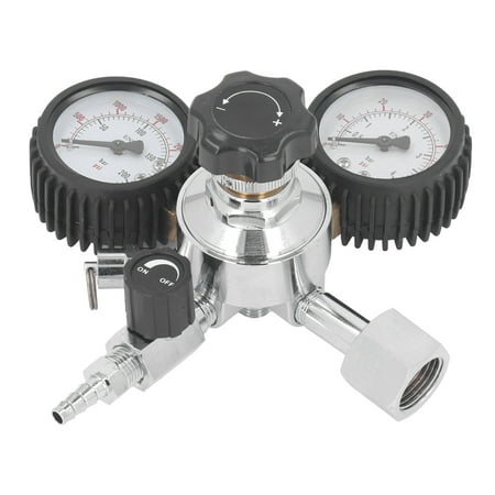 Beer Pressure Regulator, W21.8 Aluminum ABS Precise Adjustment Beer Keg ...