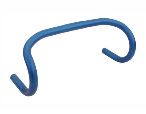 Racing Handlebar Alloy 25.4mm Blue. bicycle handle bar, handlebar ...