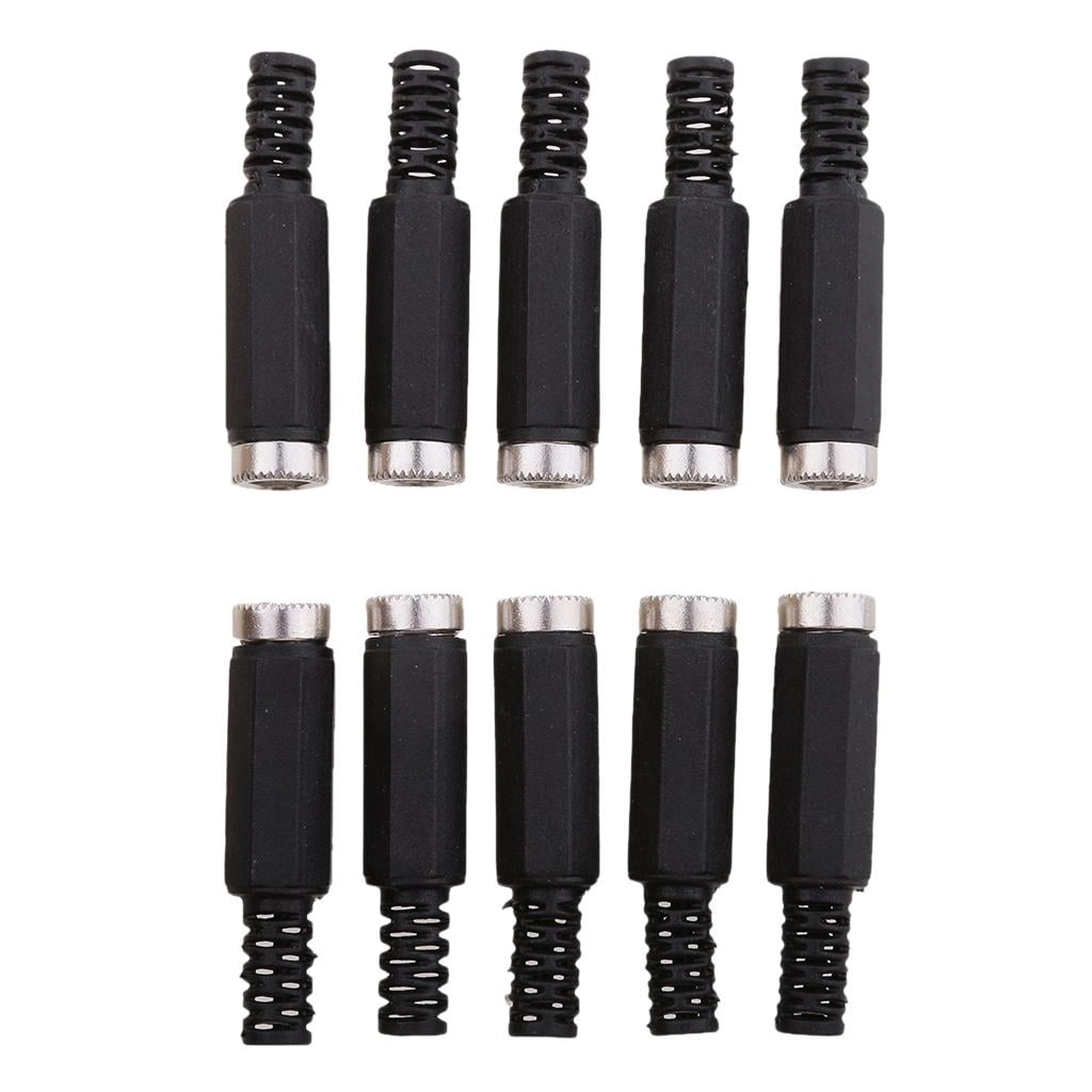 10s 5..1mm Female DC Power Socket Plug Connector Adapter Converter ...