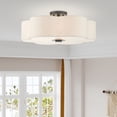 Livex Lighting Solstice 5-Light Semi-Flush Mount, French Country Style ...