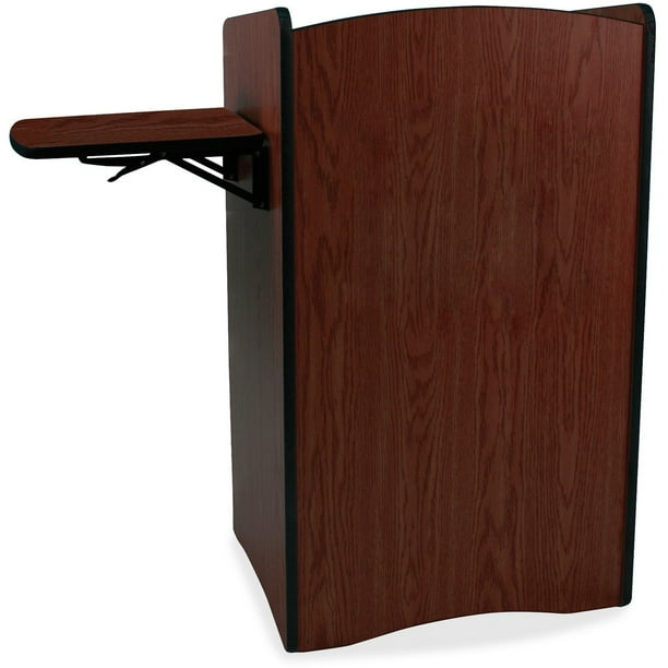 MULTIMEDIA COMPUTER LECTERN NON-SOUND-MAHOGANY CUST PAYS FRT - Walmart ...