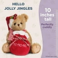 Bearington Jolly Jingles Teddy Bear, 10 Inch Christmas Teddy Bear Gifts ...