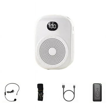 5W 2400mAh Voice Amplifier Multifunctional Portable Personal Voice ...