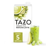 (6 pack) TAZO Green Tea Matcha Latte Concentrate, Sweetened with Notes ...