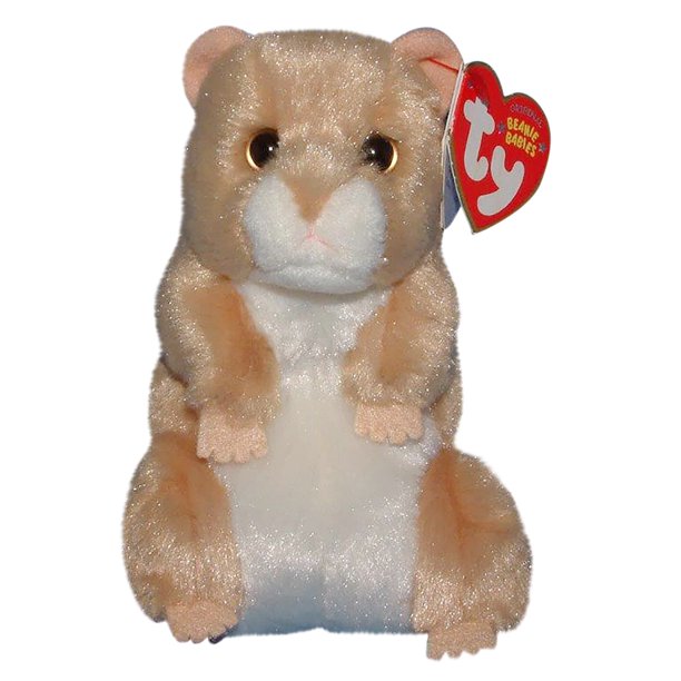 Ty Beanie Baby: Pecan the Hamster | Stuffed Animal | MWMT's - Walmart.com
