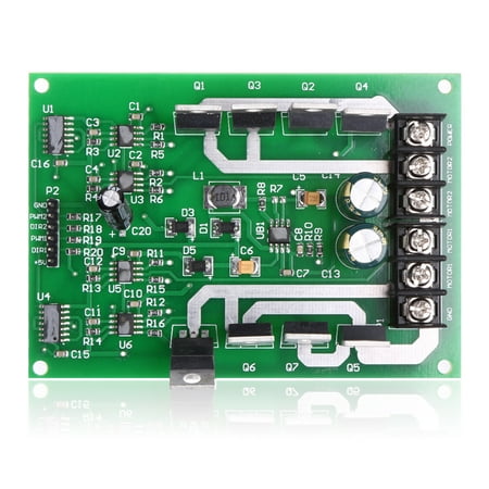 Coiry Dual Motor Driver Module Board H-bridge DC MOSFET IRF3205 3-36V ...
