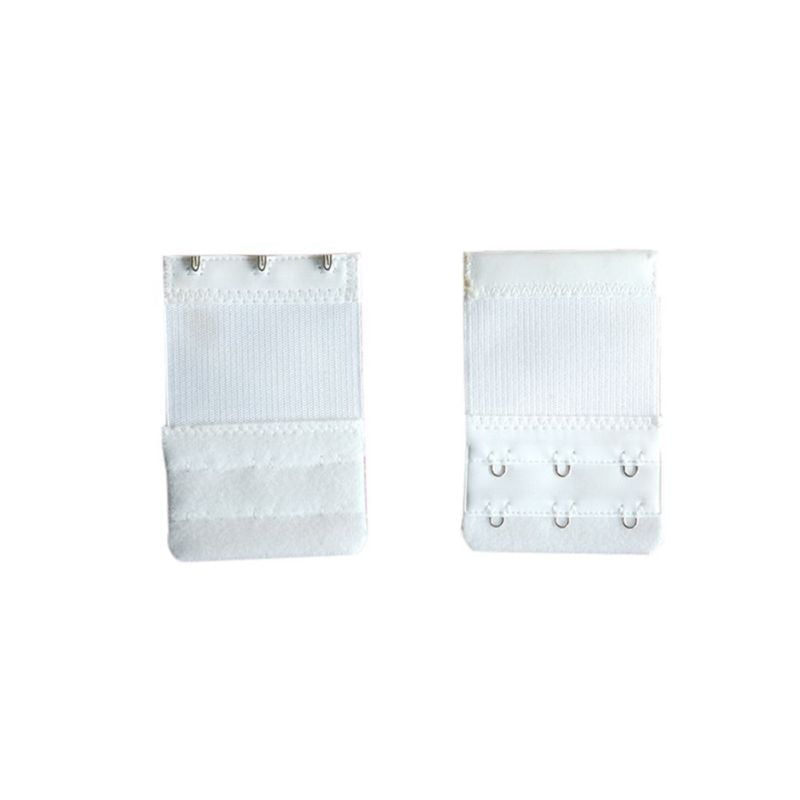 Women's Bra Extender 2 Rows 3 Hooks Underwear Buckle Bra Elastic Straps ...