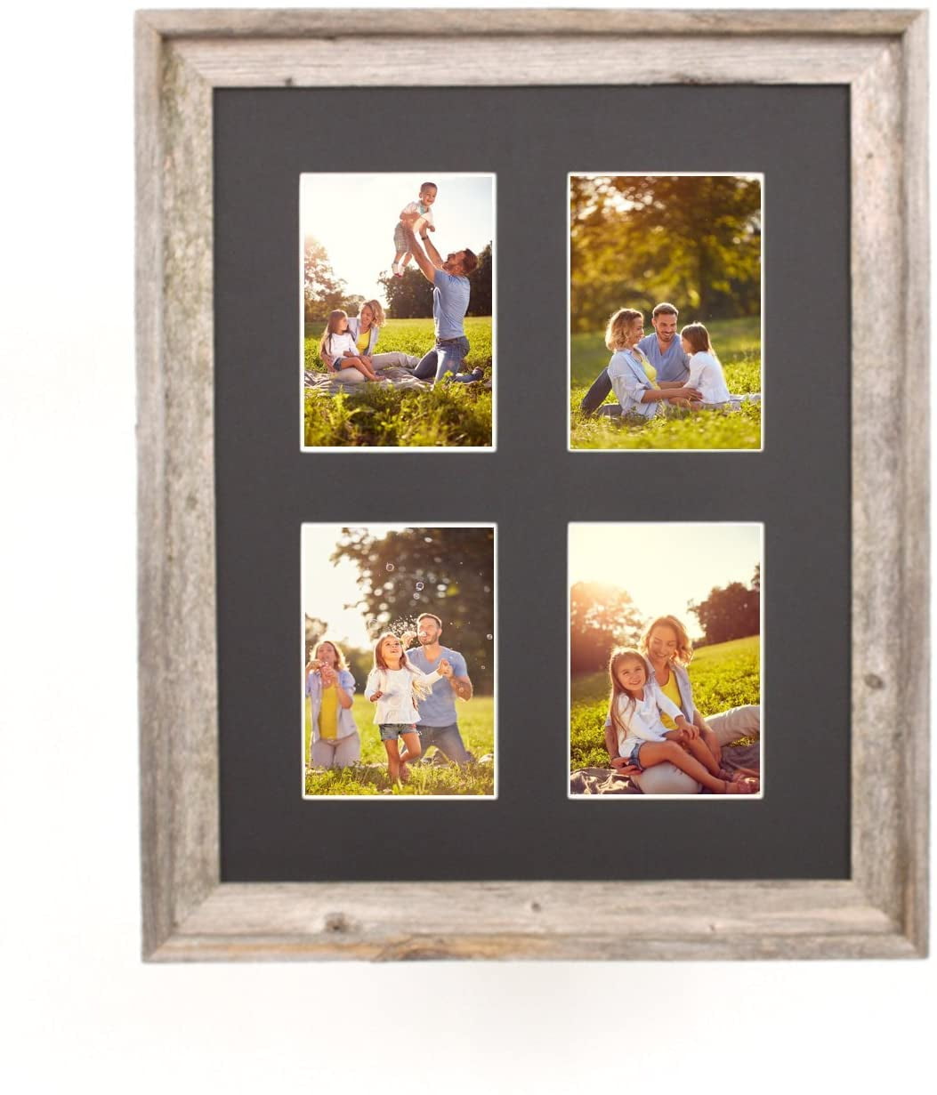 BarnwoodUSA Rustic Farmhouse Signature Weathered Gray Collage Reclaimed ...