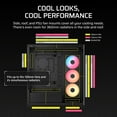 3500X RS-R ARGB Mid-Tower PC Case – 3X Pre-Installed RS120-R ARGB Fans ...