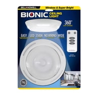 Over Lite Ultra Wireless Motion Activated Ceiling/Wall Light with ...