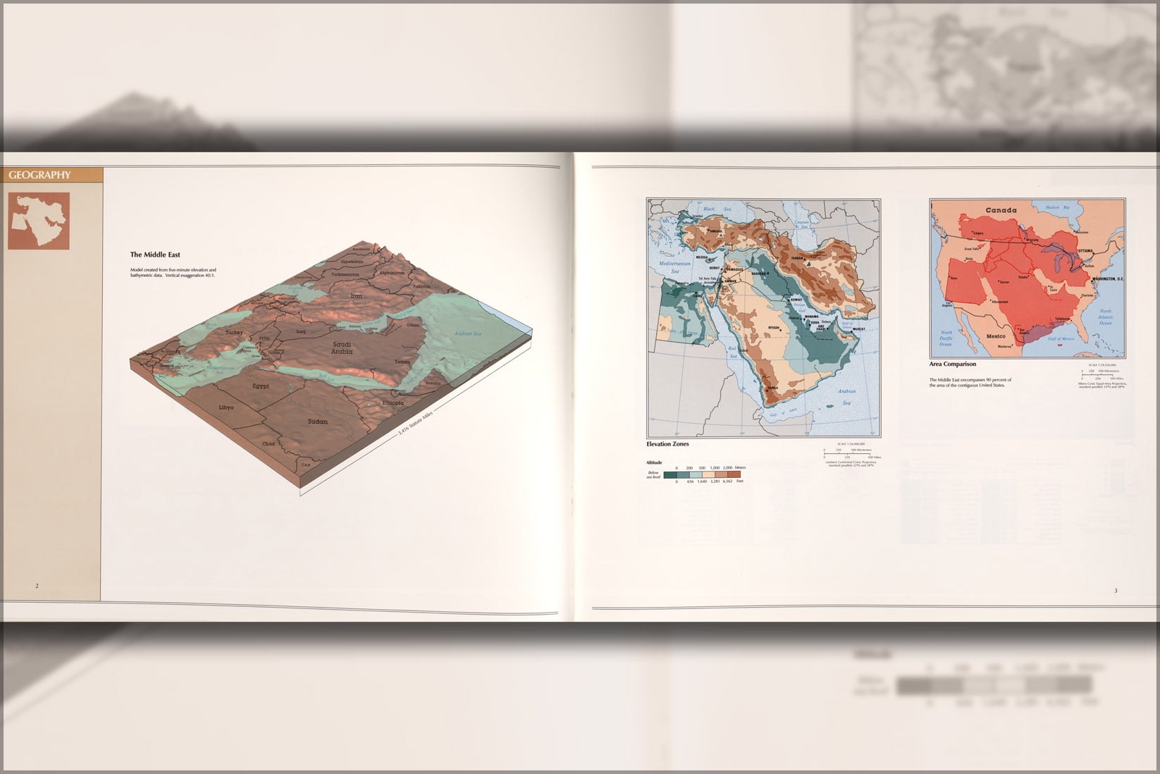 24"x36" Gallery Poster, cia map of middle east geography - Walmart.com