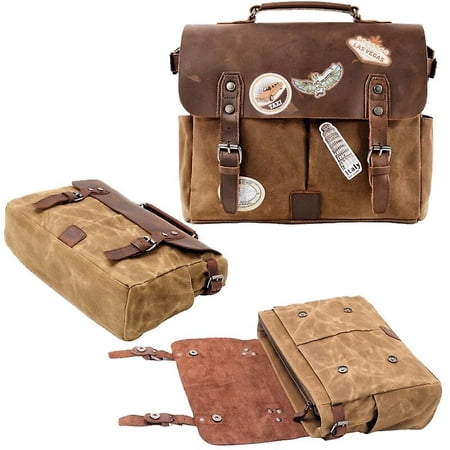 Vintage Motorcycle Saddle Bag Genuine Leather Saddle Bag Waterproof ...