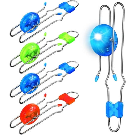 4 Pieces Retro Magic Rail Twirler Flashing Gyro Wheel Classic Rail ...