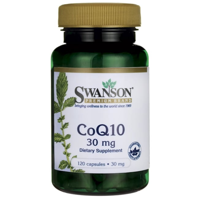 Swanson Coq10 30 30 mg 120 Capsules - Walmart.com - Walmart.com
