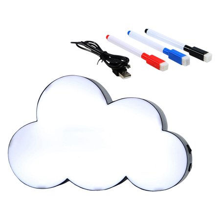 STARTIST Rewritable Night Light Note Boards LED Message Board for ...