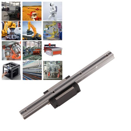 Linear Guide Rail Linear Bearing Slider Kit Ball Bearing Steel Block Up ...