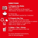 J Way Instant Boba Milk Tea Set, Classic Bubble Tea Kit, 3 Drinks ...