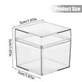 Acrylic Transparent Candy Box Wedding Jewelry Container with Lid ...