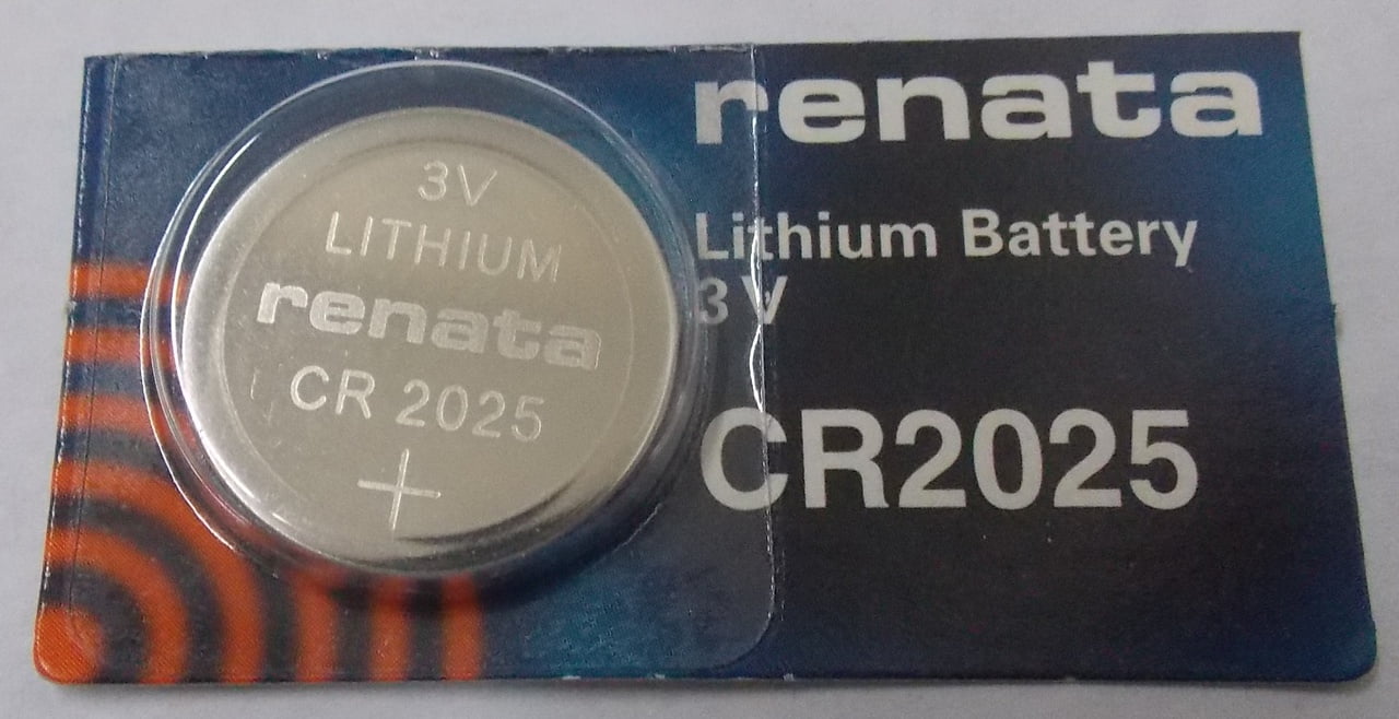 Renata CR2025 3V Lithium Coin Battery - 50 Pack + 30% Off! - Walmart.com